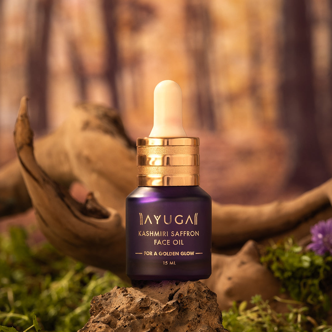 Kashmiri Saffron Face Oil – Ayuga